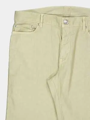 120% Lino Slim-fit Linen-blend 5-pocket Pants