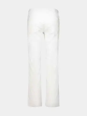 120% Lino Slim-fit Linen-blend Five-pocket Pants