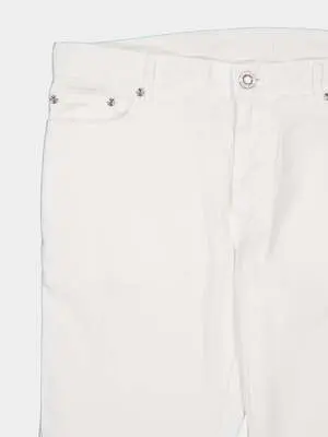 120% Lino Slim-fit Linen-blend Five-pocket Pants