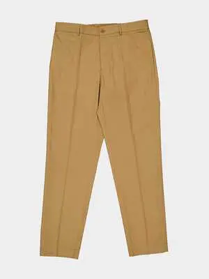 Moncler Technical Cotton Blend Trousers - Beige