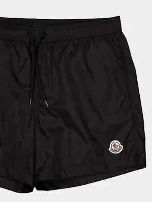 Moncler Nylon Swim Shorts - Black