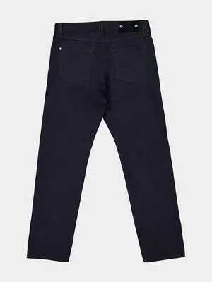 Stone Island Raw Cotton Denim Trousers - Blue