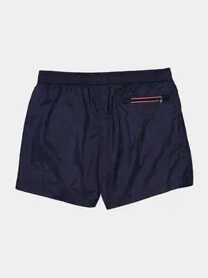 Moncler Nylon Swim Shorts - Blue