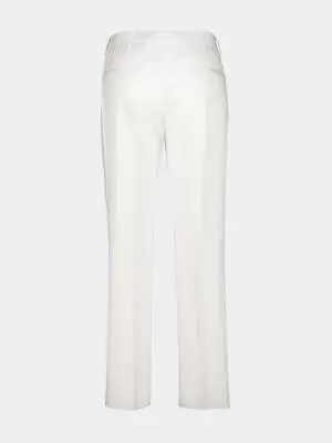 Boglioli Cotton Straight Fit Trousers