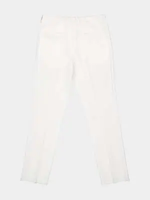 Boglioli Cotton Straight Fit Trousers