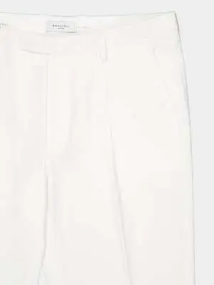 Boglioli Cotton Straight Fit Trousers