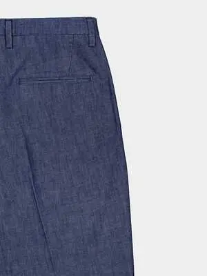 Boglioli Straight Fit Cotton Trousers