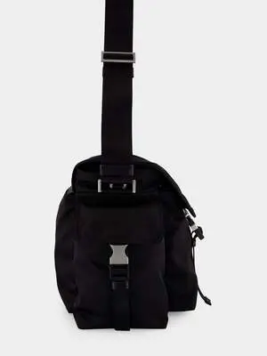 Prada Re-nylon And Leather Explore Bag