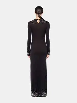 Rabanne Second-skin Jersey Maxi Dress