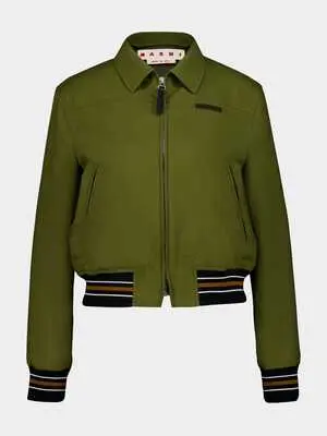 Marni Wool Bomber Jacket