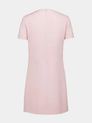 Valentino Garavani Mini Virgin Wool Dress - Pink