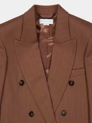 Stella McCartney Sienna Oversized Blazer - Brown