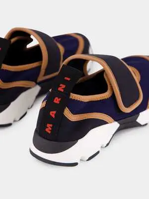 Marni Mary Jane Running Sneakers - Blue