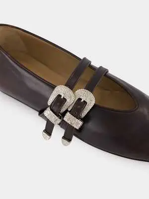 Le Monde Beryl Claudia Slipper - Brown