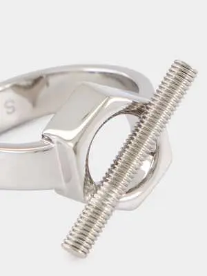 Marni Sculptural Brass Ring