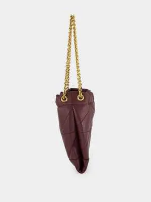 Saint Laurent Small Jamie Pouch - Burgundy