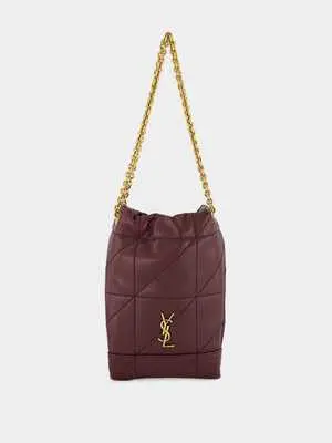 Saint Laurent Small Jamie Pouch - Burgundy