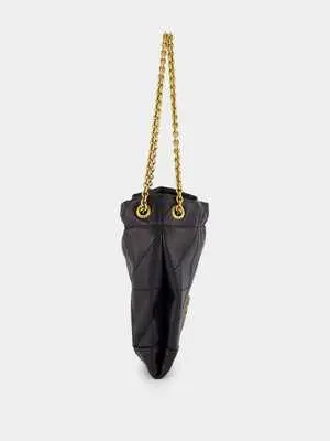 Saint Laurent Small Jamie Pouch In Lambskin - Black