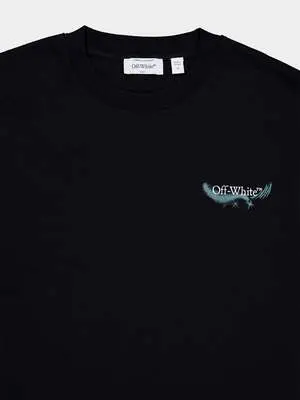 Off-White Moon Skate Graphic T-shirt - Black