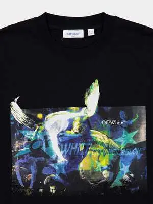 Off-White Caravaggio Skate Graphic T-shirt - Black