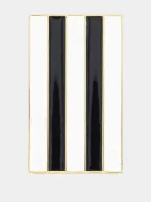 AMI Paris De Coeur Striped Box