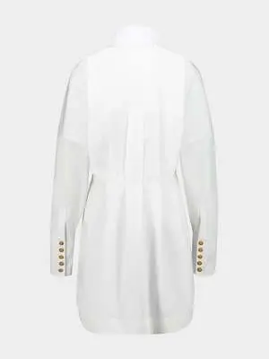 Balmain Poplin Shirt Dress