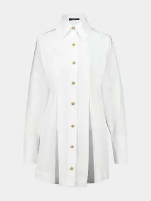 Balmain Poplin Shirt Dress