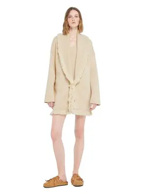 Alanui Cashmere-cotton Fringed Cardigan