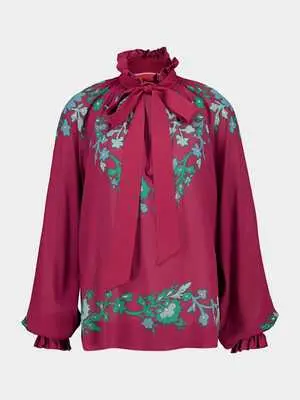 La Doublej Bow Detail Blouses