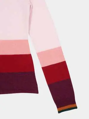 La DoubleJ Striped Cashmere Crewneck Jumper