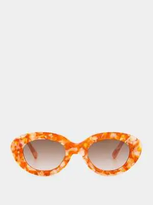 EMMANUELLE KHANH Gigi Sunglasses - Orange