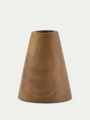 ORIGINAL HOME Dinner Medium Candle Holder Triangle - Brown