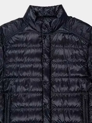 Moncler Selves Short Down Jacket - Blue