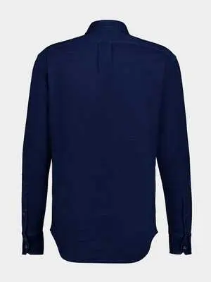 TOM FORD Midnight Cotton Indigo Shirt