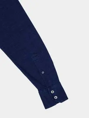 TOM FORD Midnight Cotton Indigo Shirt