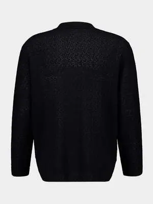 Commas Long Sleeve Buttoned Knit Cotton Shirt