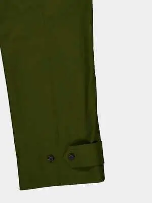 Alexander McQueen Cotton Gabardine Cargo Trousers