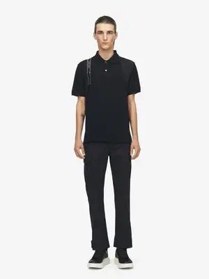 Alexander McQueen Cotton Gabardine Cargo Trousers