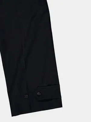 Alexander McQueen Cotton Gabardine Cargo Trousers
