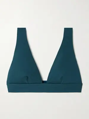 ERES Les Essentiels Chrome Triangle Bikini Top - Blue