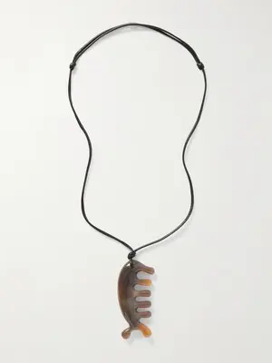 LEMAIRE Beluga Aragonite Necklace - Gray