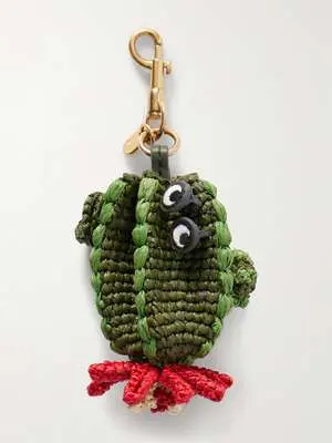 ANYA HINDMARCH Cactus Bag Charm - Green