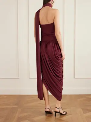 ESSE STUDIOS Solina Strapless Maxi Dress - Purple