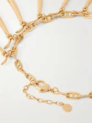 Jacquemus Le Collier Haricots Necklace - Gold