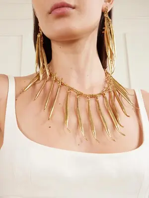 Jacquemus Le Collier Haricots Necklace - Gold