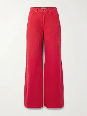 LA LIGNE Isadora High-rise Wide-leg Jeans