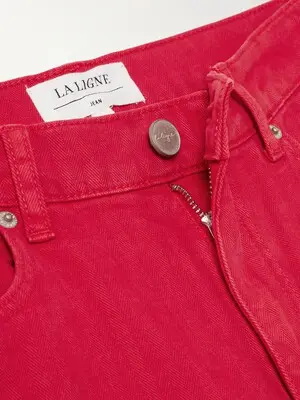 LA LIGNE Isadora High-rise Wide-leg Jeans