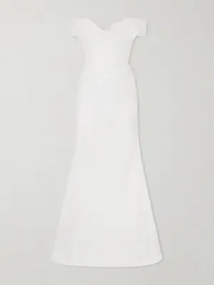 VIVIENNE WESTWOOD Nova Cora Lace And Satin Corset Gown