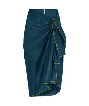 ERES Cabine Cotton-voile Pareo - Blue