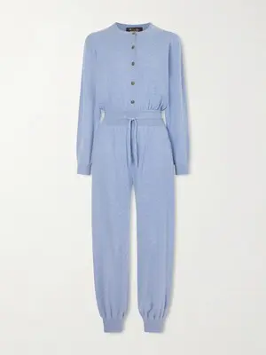 Loro Piana Cashmere Jumpsuit - Blue